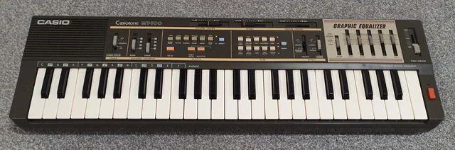 CASIO CASIOTONE MT-100 Keyboard / Synthesizer with Graphic Equalizer. Working £62.00 - PicClick UK