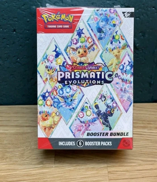 POKÉMON TCG SCARLET & Violet - Prismatic Evolutions Booster Bundle EUR ...