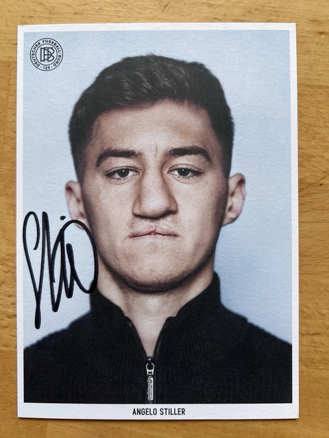 ANGELO STILLER AK DFB 2025 Autogrammkarte original handsigniert EUR 10 ...