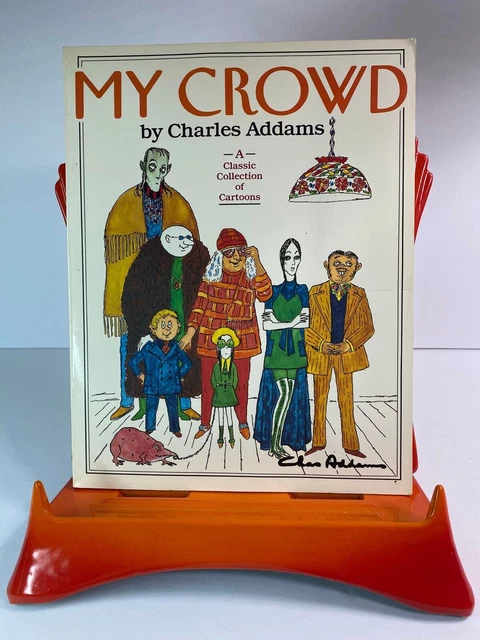CHARLES ADDAMS CLASSIC Cartoon Collection “My Crowd” Good Condition PLS ...