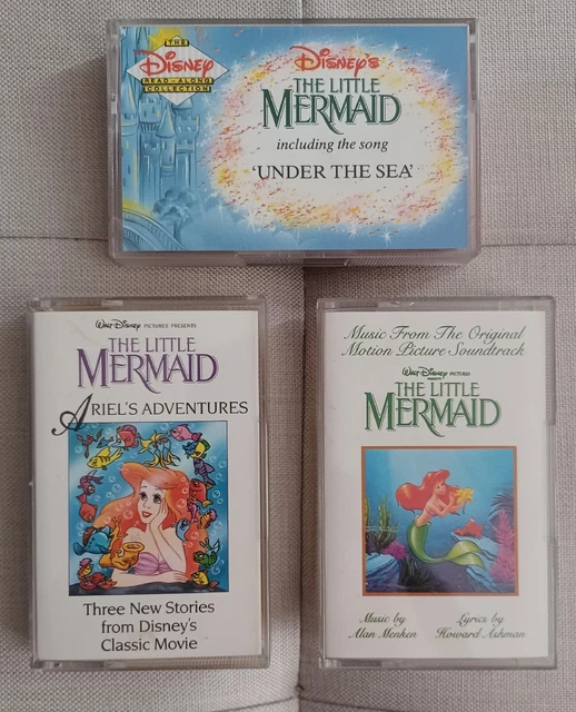 THE LITTLE MERMAID OST Film Soundtrack Cassette Tape (Pickwick, 1990 ...