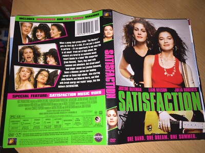 SATISFACTION (1988) JULIA Roberts Debbie Harry Liam Neeson - R1 USA DVD ...