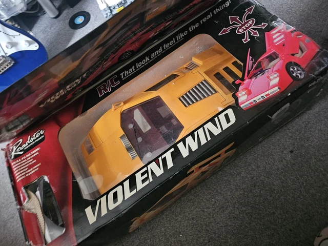 BOXED ROADSTER SUPER Power Violent Wind Slap-up Radio Control Car ...