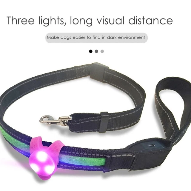 LED CLIP-ON PET Safety Blinking Light Making Your Small Medium Large ...