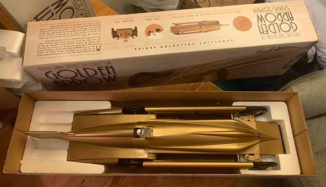 RARE VVGC SCHYLLING Golden Arrow Land Speed Record Car £140.00 ...