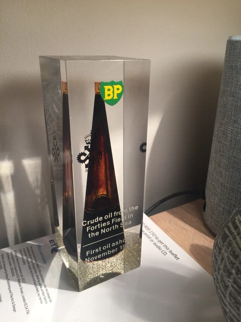 BP FORTIES FIELD North Sea Oil Paperweight £132.00 - PicClick UK