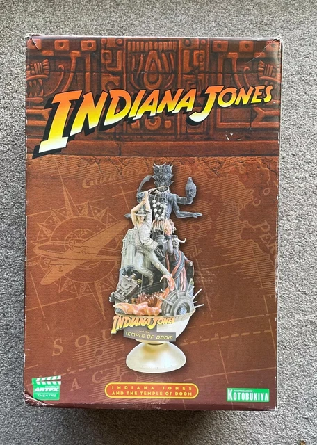 INDIANA JONES AND the Temple of Doom Art FX Kotobukiya Statue Diorama ...