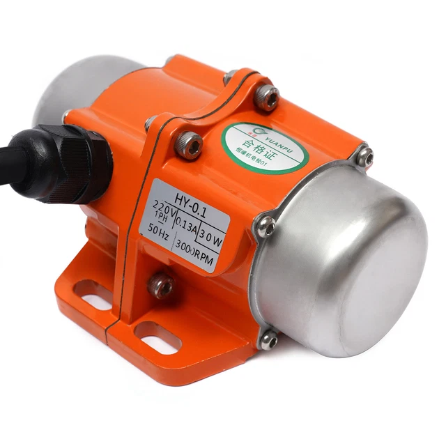 30W SINGLE-PHASE CONCRETE Vibration Motor, Asynchronous Vibrator 3000 ...