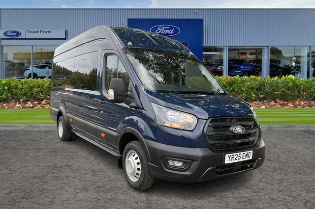 2025 FORD TRANSIT 460 Leader L4 H3 ELWB High Roof 17 Seat Minibus RWD 2 ...