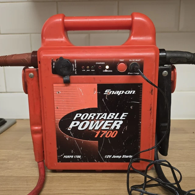 SNAP-ON PORTABLE POWER 1700 Porpr 1700 12v Jump Starter Power Pack ...