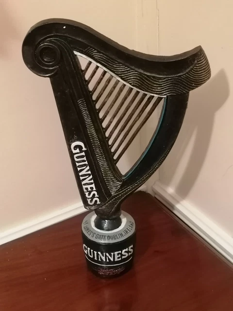 EYE CATCHING GUINNESS Irish Harp Advertising Counter Display, Height ...