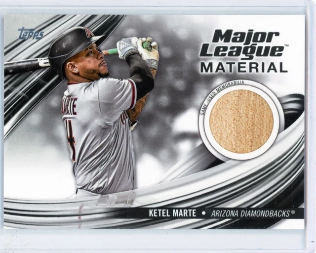 MAZZA MATERIALE KETEL Marte 2023 Topps Major League #MLM-KM Arizona ...