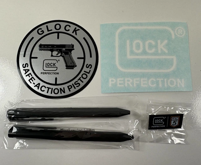 SHOT SHOW LOT of 5 GLOCK Sticker Decal Pens Gen 5 Pin $16.99 - PicClick