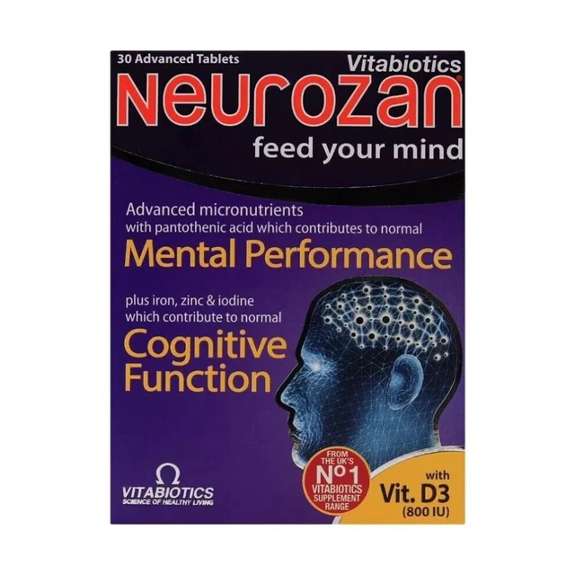 NEUROZAN NEUROMIND ORIGINAL Vitabiotics - 30 Tablets £6.80 - PicClick UK