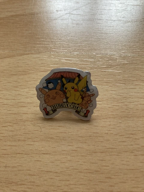 PIKACHU POKEMON PIN Badge Ningyocho Très Bon État EUR 4,99 - PicClick FR
