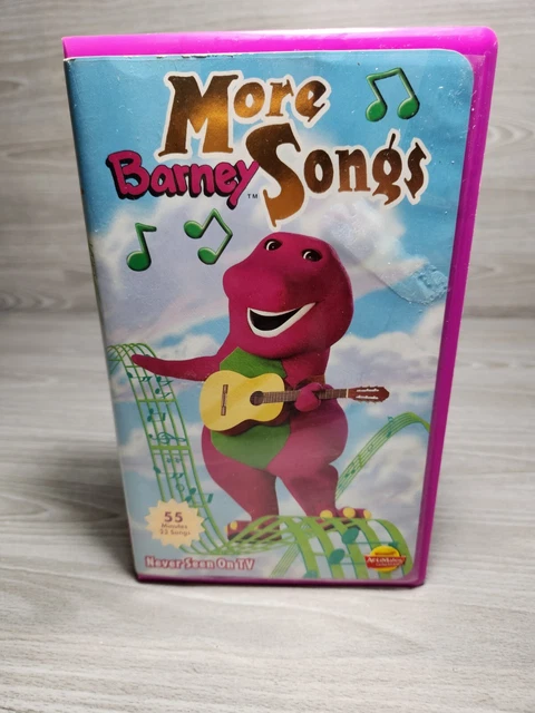 BARNEY: MORE BARNEY Songs Vintage (VHS, 1999) £4.75 - PicClick UK