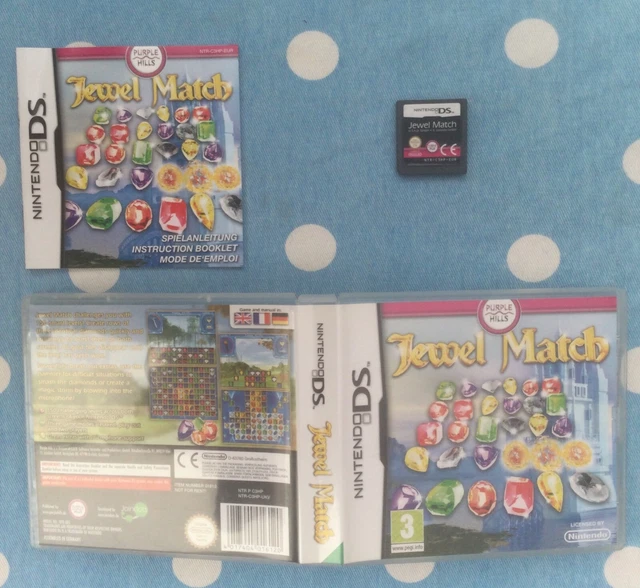 🌟JEWEL MATCH🌟NINTENDO DS/LITE/DSI/XL/2DS/3DS🌟VERY FAST UK🇬🇧POSTAGE🌟 £9. ...
