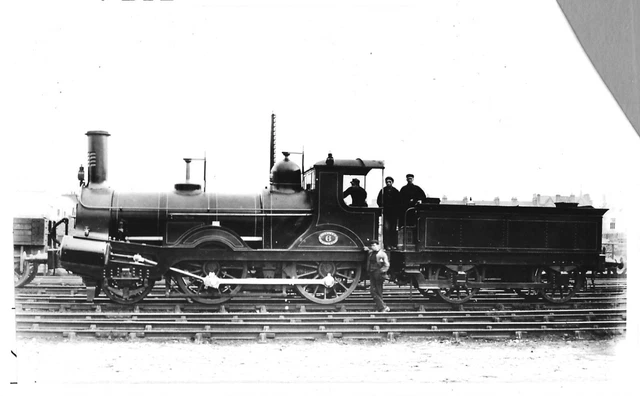 HIGHLAND RAILWAY - 2-4-0 Loco. No. 6 Loch - Vintage Image - # L5910 £1. ...