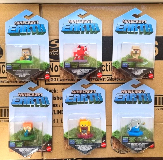 MINECRAFT EARTH MINI Figure Collectible Toy Mojang Mattel £5.90 ...