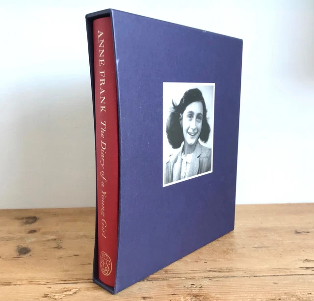 ANNE FRANK THE Diary of a Young Girl Folio Society 2005 Hardback Book ...
