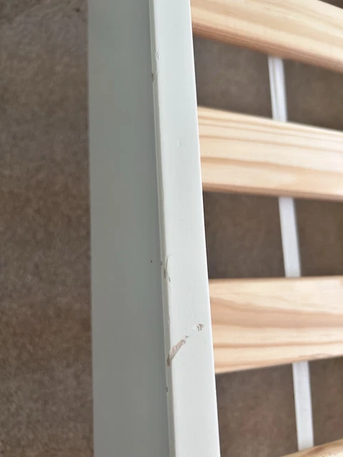 M & S Hastings Single Bed Frame Soft White £26.70 - PicClick UK