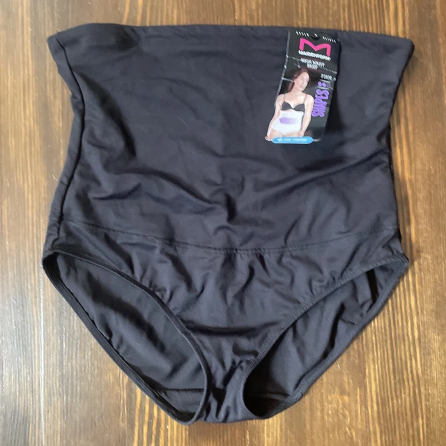 MAIDENFORM BRIEF FIRM Control High Waist Dressing Tummy Solutions 2XL ...