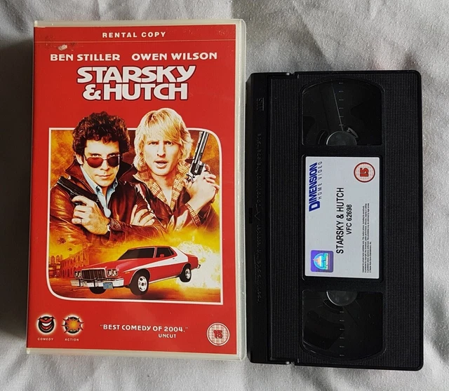 STARSKY AND HUTCH (VHS) BIG BOX - Owen Wilson + Ben Stiller + Jason ...
