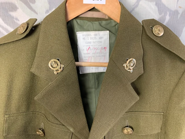 ORIGINAL BRITISH ARMY No2 Dress Uniform Jacket - WW2 RAF Buttons £15.00 ...