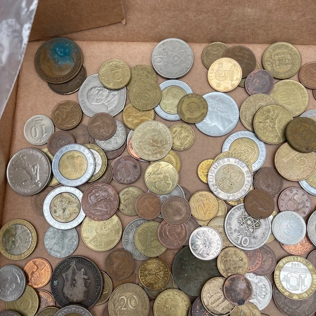 UNSORTED BULK BRITISH & World Coins 1kg - See other listings £2.99 ...
