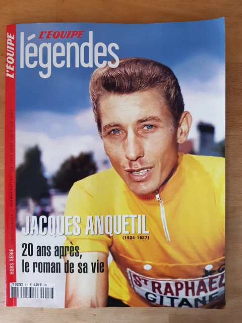 MAGAZINE L'EQUIPE LEGENDES Jacques Anquetil EUR 9,99 - PicClick FR