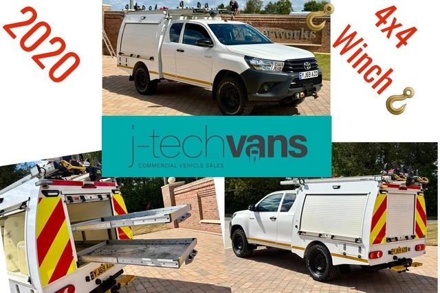 RARE TOYOTA HILUX Extra Cab Pick Up 2.5 D-4D 4WD ***Mobile Workshop ...