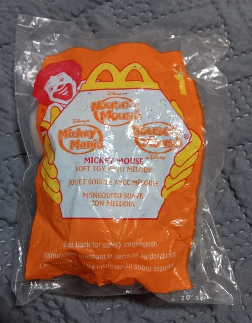 DISNEY MCDONALDS HOUSE of Mouse Sealed Mickey Mouse Soft Toy with ...