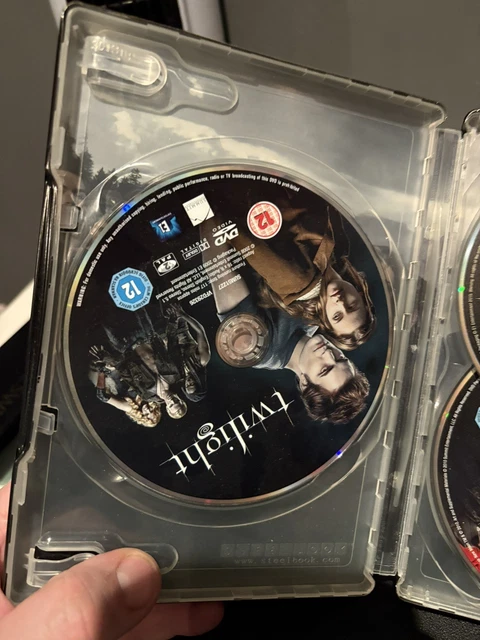 THE TWILIGHT SAGA DVD Steelbook - 3 Disc Limited Edition £4.90 ...