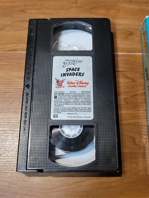 DISNEYS DUCKTALES - Space Invaders (VHS, 1990) $5.94 - PicClick CA