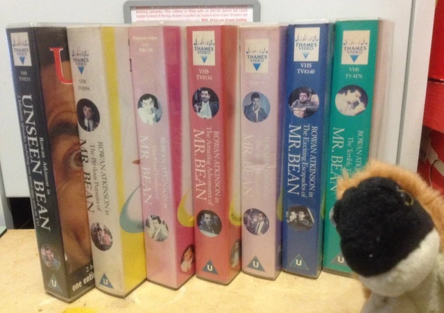 MR BEAN THE VHS COLLECTION original series episodes Rowan Atkinson ...
