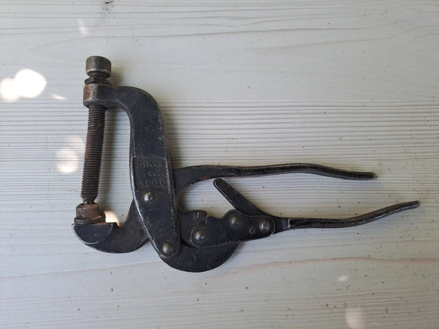 ANCIEN OUTIL ANCIENNE pince bloque pince étau breveté SGDG Old tool EUR ...