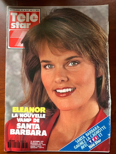 TELE STAR 21/10/1991; Eleanor; Santa Barbara/ Sherilyn Wolter ...