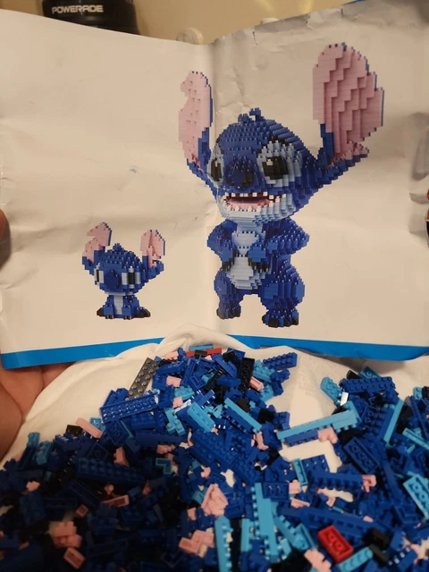 STITCH BUILD BUILDING Blocks from Disney lilo and Stitch...INCOMPLETE ...