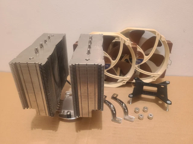 NOCTUA NH-D15 PREMIUM CPU Cooler with NF-A15 x 2 PWM Cooling Fans ...