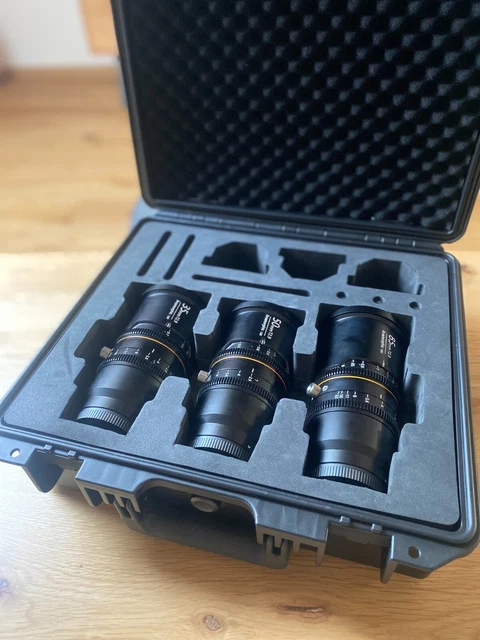 BLAZAR GREAT JOY Anamorphic Lens Set x1.8 - 35mm / 50mm / 85mm - CANON ...