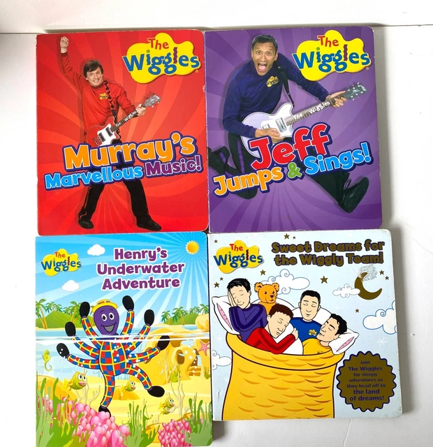 THE WIGGLES CHILDREN'S Board Books x4 Original Cast 2011 The Wiggles ...