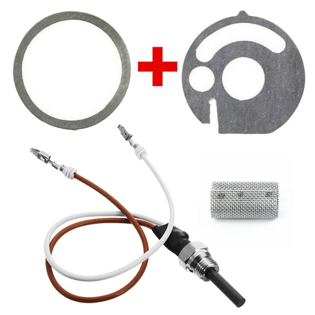 FOR EBERSPACHER HYDRONIC D5WS/D5WSC 12V Glow Plug+Gaskets+Glowplug ...