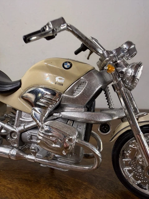 BMW R1200C MODELLMOTORRAD – Elfenbein/Chrom – Kult-Cruiser Sammlerstück ...
