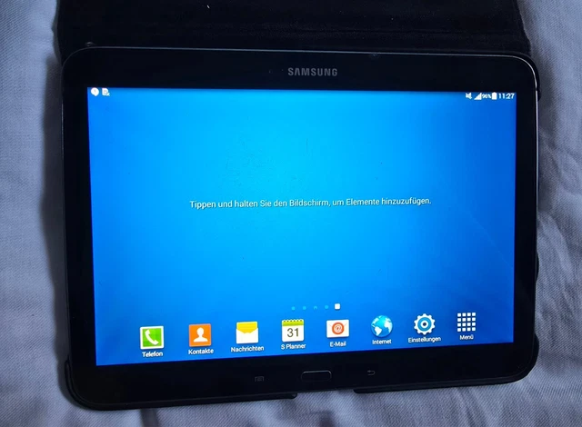 SAMSUNG GALAXY TAB 3 GT-P5200 16GB, Wi-Fi + 4G ohne Simlock Schwarz EUR ...