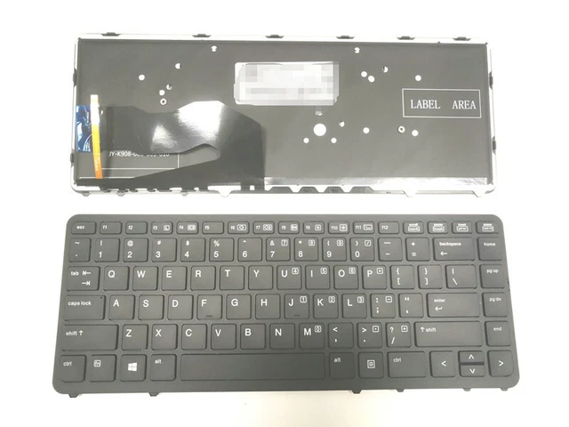 KEYBOARD FOR HP EliteBook 840 G1 850 G1 740 G1 745 G1 750 G1 755 G1 ...