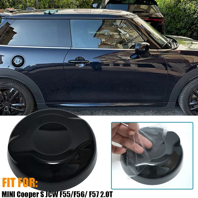 FOR MINI COOPER S JCW F55 F56 F57 2.0L Glossy Black Gas Fuel Tank Cap ...