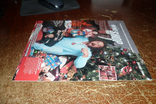 WWF WWE WRESTLING magazine shopzone complete eugene holiday 2004 tna ...