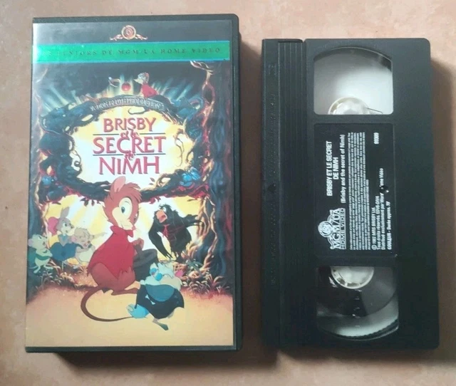 #262 K7 VHS Video Cassette Brisby Et Le Secret De Nimh Don Bluth 1982 ...