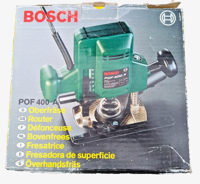 BOSCH OBERFRÄSE, POF 400A EUR 80,00 - PicClick DE