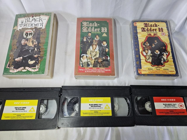 3 BLACK ADDER VHS Video Bundle Blackadder ll £9.99 - PicClick UK